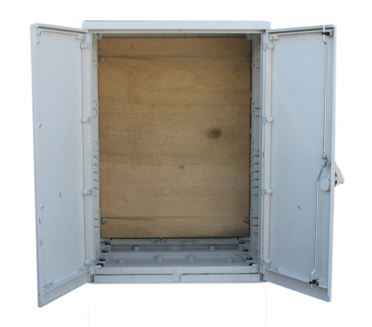 GRP Electric Enclosure W800mm x H1154mm x D640mm - Meter Boxes UK