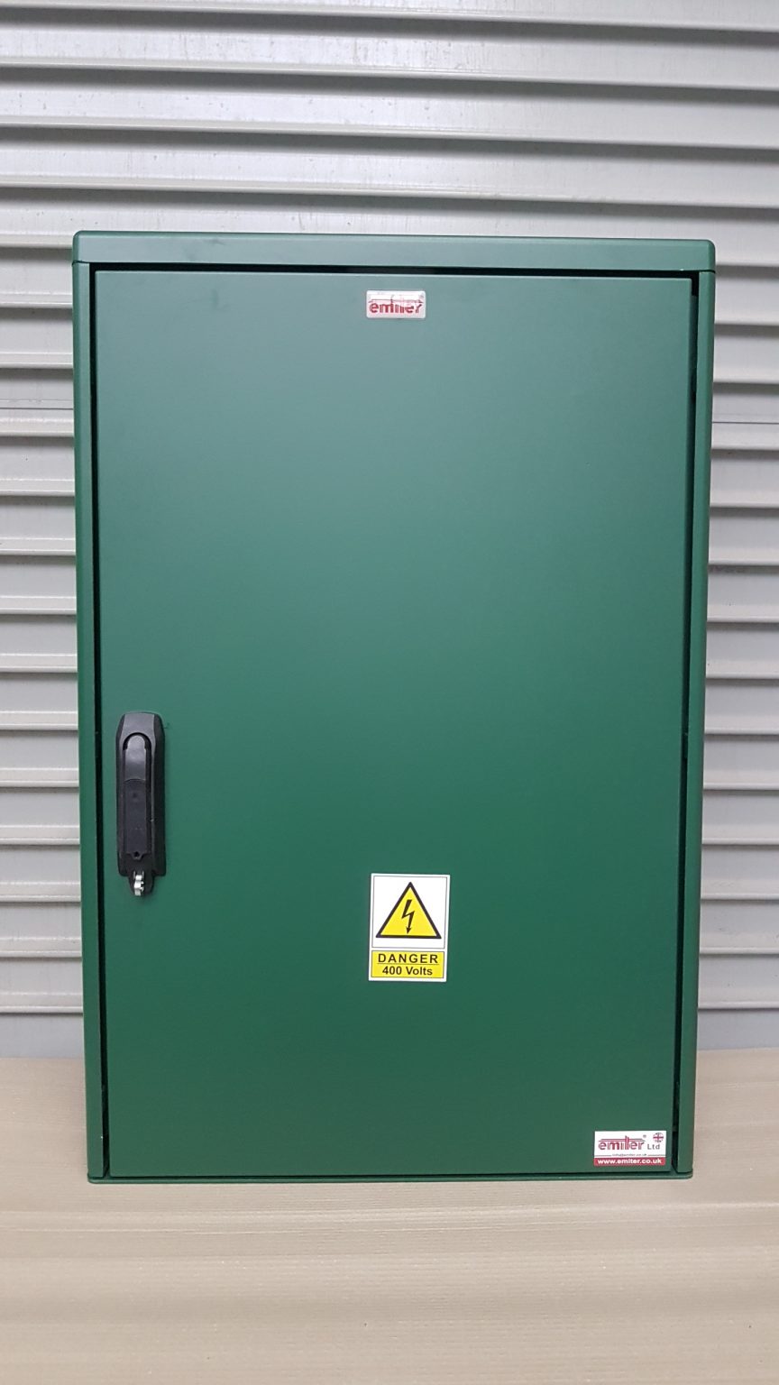 Free Standing GRP Electric Meter Box Green - W605 x H930 x D320mm, GRP ...