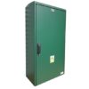 Free Standing GRP Electric Meter Box Green - W600 x H1100 x D300mm, GRP ...