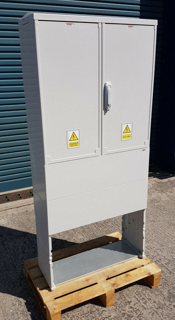 Free Standing Electric Meter Box GRP Cabinet W 800 x H 800 x D 320 ...